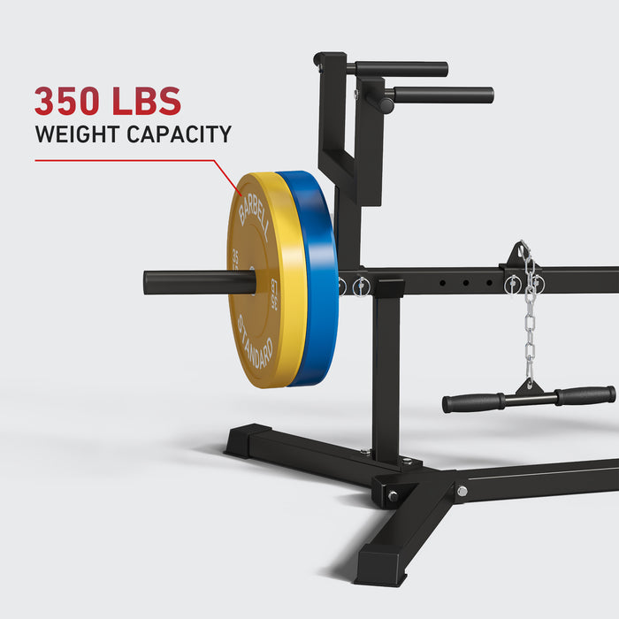 GMWD Chest Supported T Bar Row Machine Incline Back Training Plate-loaded