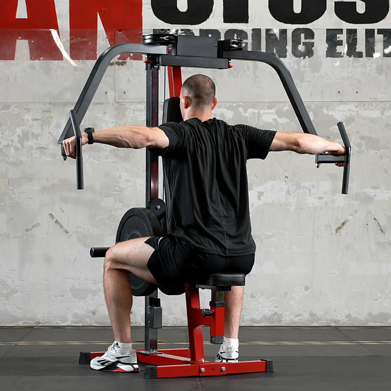 GMWD Pec Deck/ Rear Delt Machine Seated Pec Fly Chest 400 lbs Upper ...