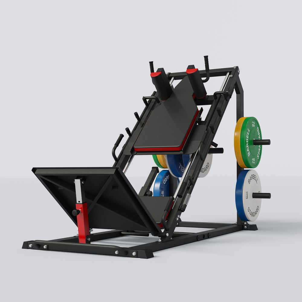 GMWD 3-In-1 Hack Squat Leg Press Machine 1500lbs Capacity Compact Leg ...