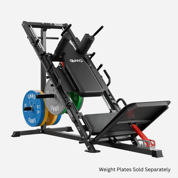 2-in-1 45 Degree Leg Press Hack Squat Machine - GMWD