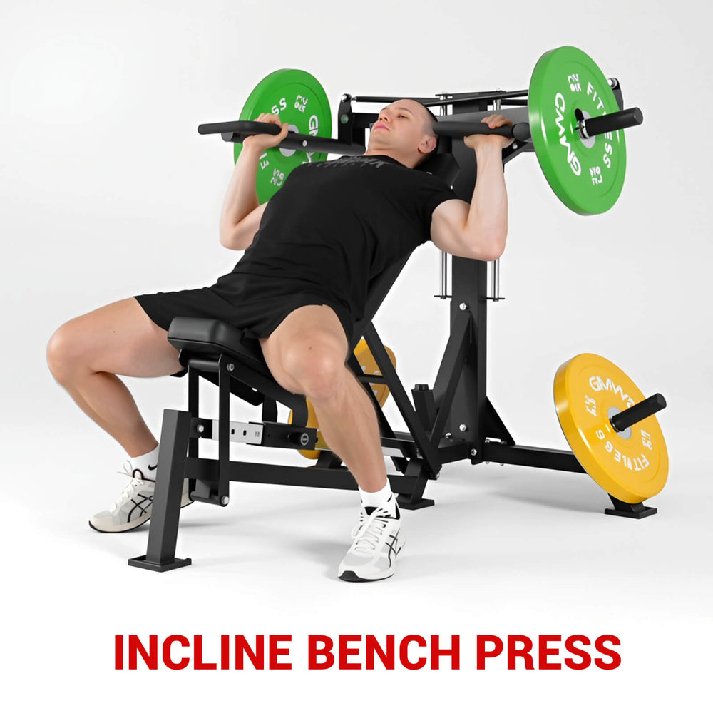 V7 Flat/Incline Bench Shoulder Press Machine - GMWD