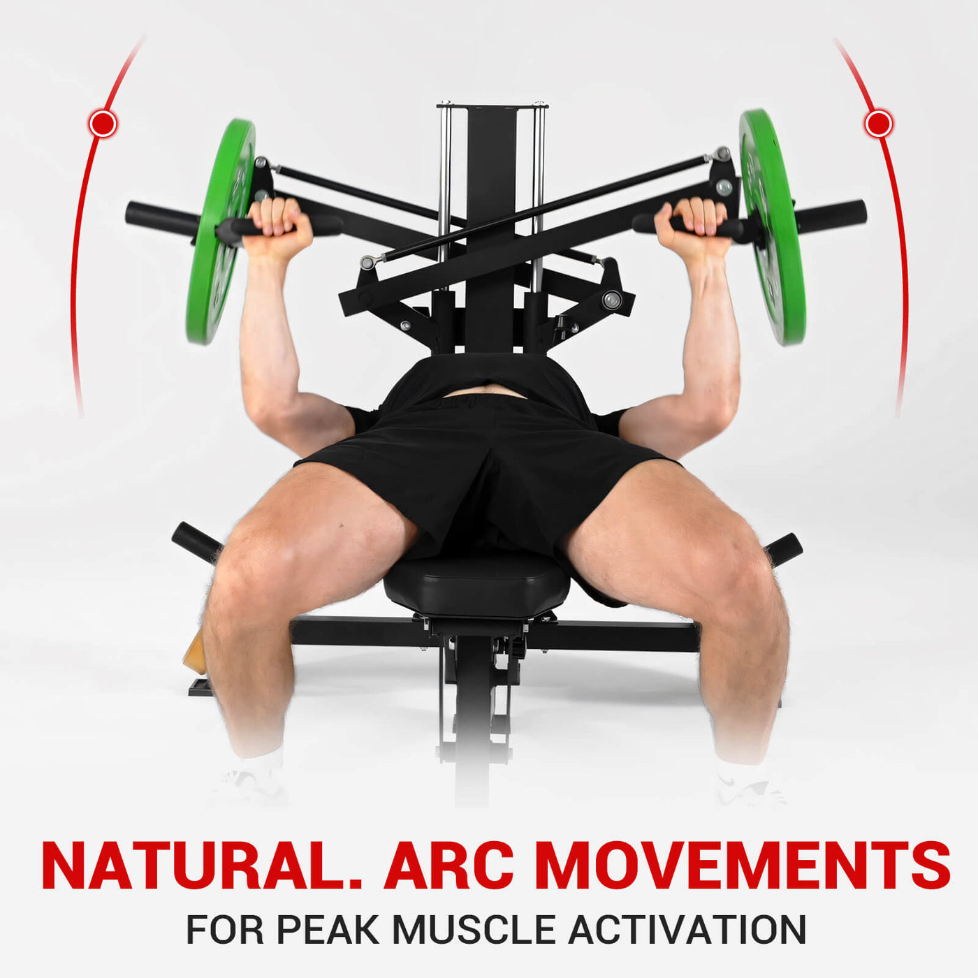 V7 Flat/Incline Bench Shoulder Press Machine - GMWD