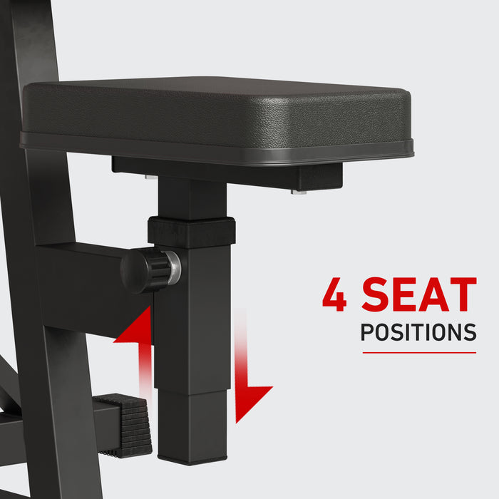 GMWD Lateral Raise and Shoulder Press Machine, 800LB Capacity Deltoid Machine Plate-loaded