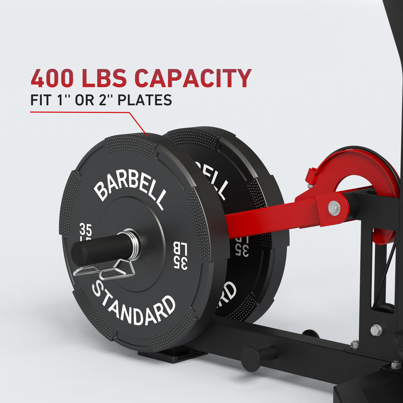 GMWD Hip Abductor Machine, Plate-loaded Hip/ Glute/ Inner Thigh Machine