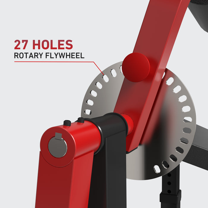 GMWD Dual Ab and Back Machine, Seated Ab Crunch Machine Upper Body Core ...