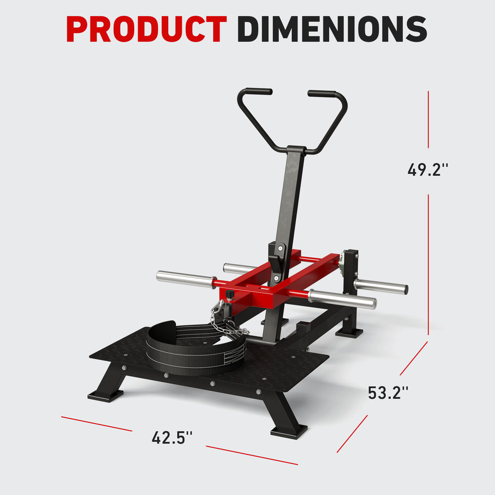 GMWD Belt Squat Machine 750lb Adjustable Plate-loaded Lower Body ...