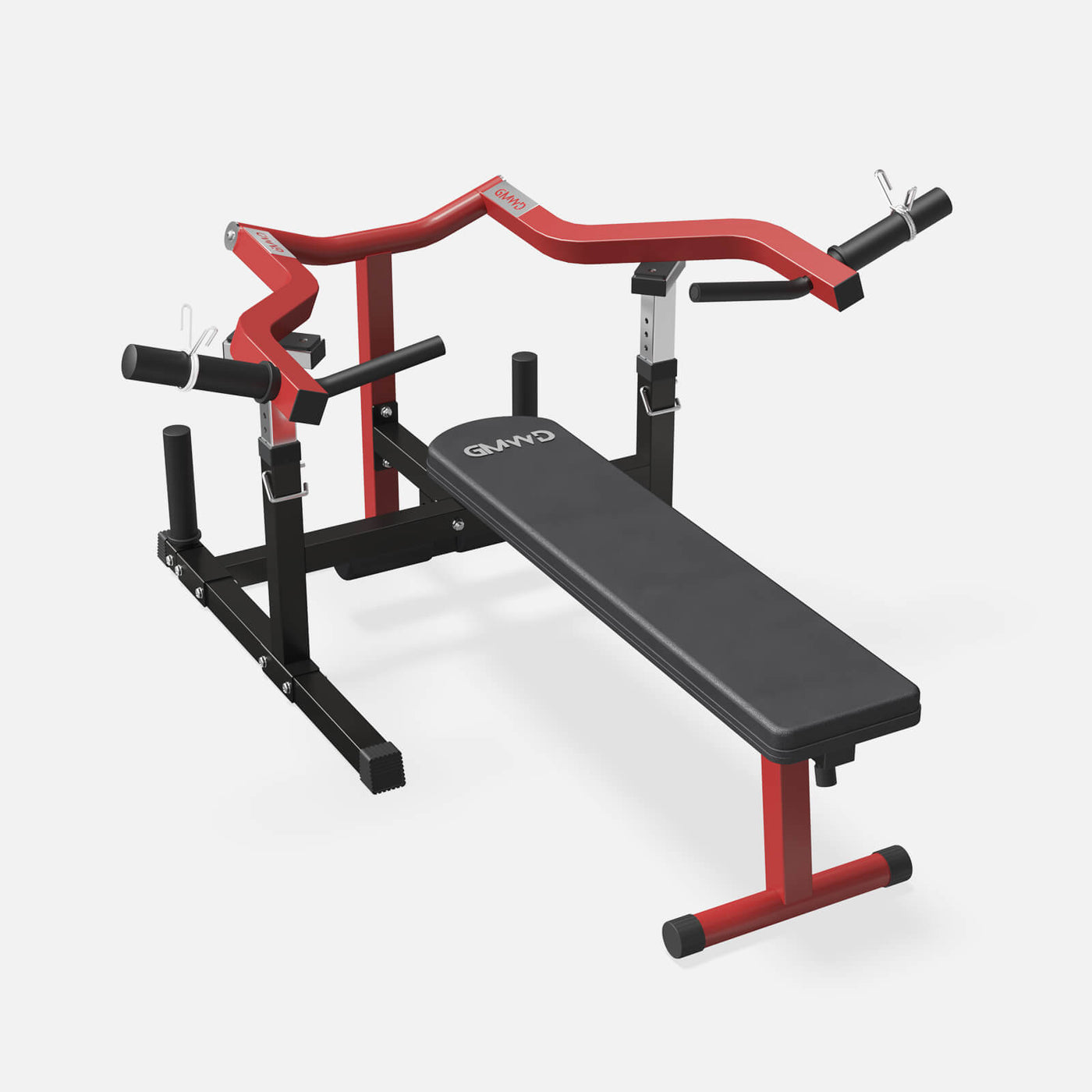 GMWD Chest Press Machine with Independent Arms, Foldable Bench Press ...