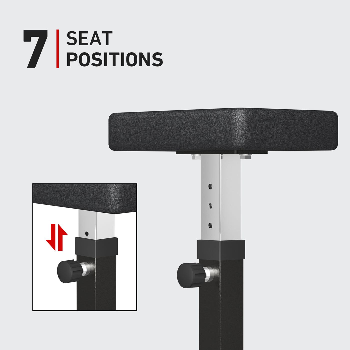 GMWD 2-in-1 Preacher Curl /Tricep Extension Machine Plate Loaded Bicep ...