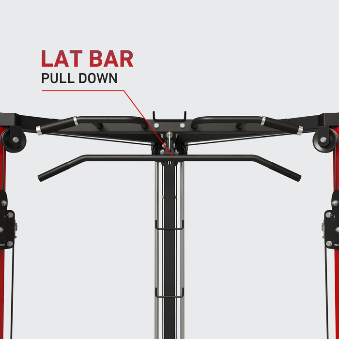 GMWD Functional Trainer Cable Crossover Machine Dual Pulley Full Body