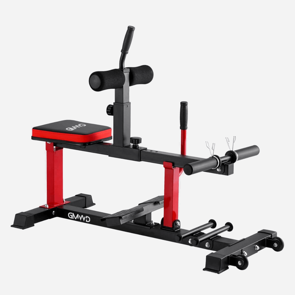 Seated Calf Machine, 550LBS Plate-Loaded Leg Exercise Equipment - GMWD