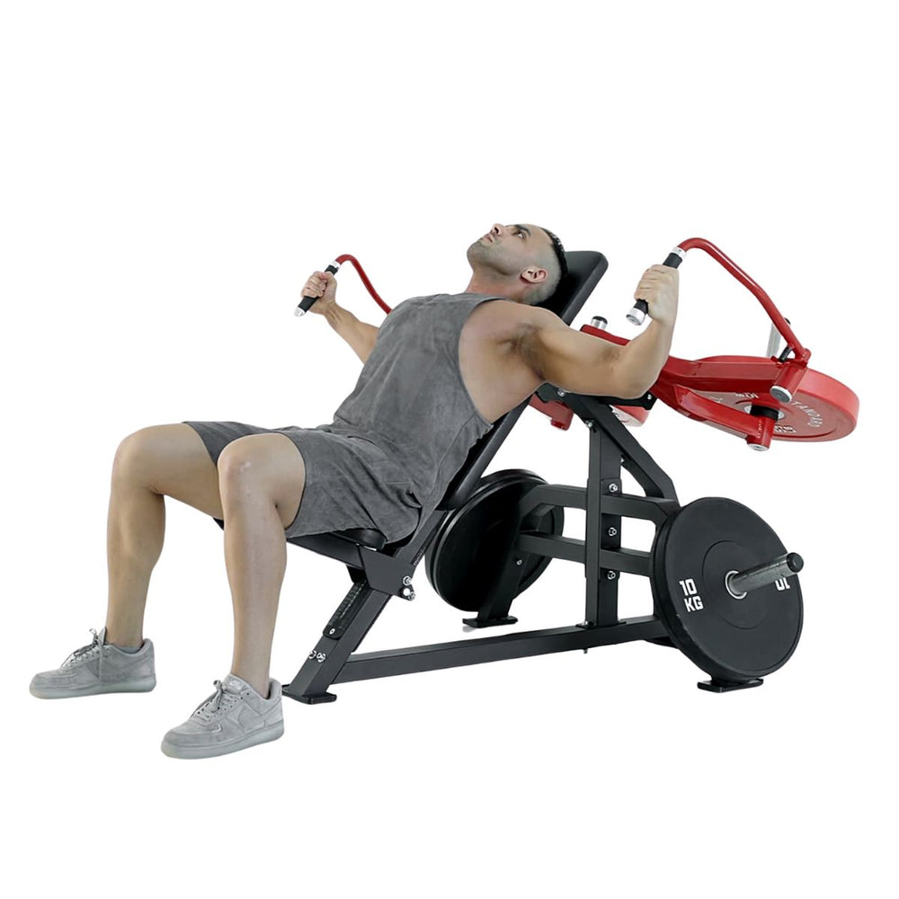 GMWD Incline Pec Fly Machine, Leverage Chest Fly Machine 1000LB Plate ...