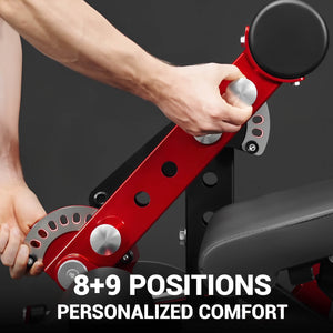 GMWD Commercial Leg Extension Prone Leg Curl Machine Plate Loaded Tall Fit