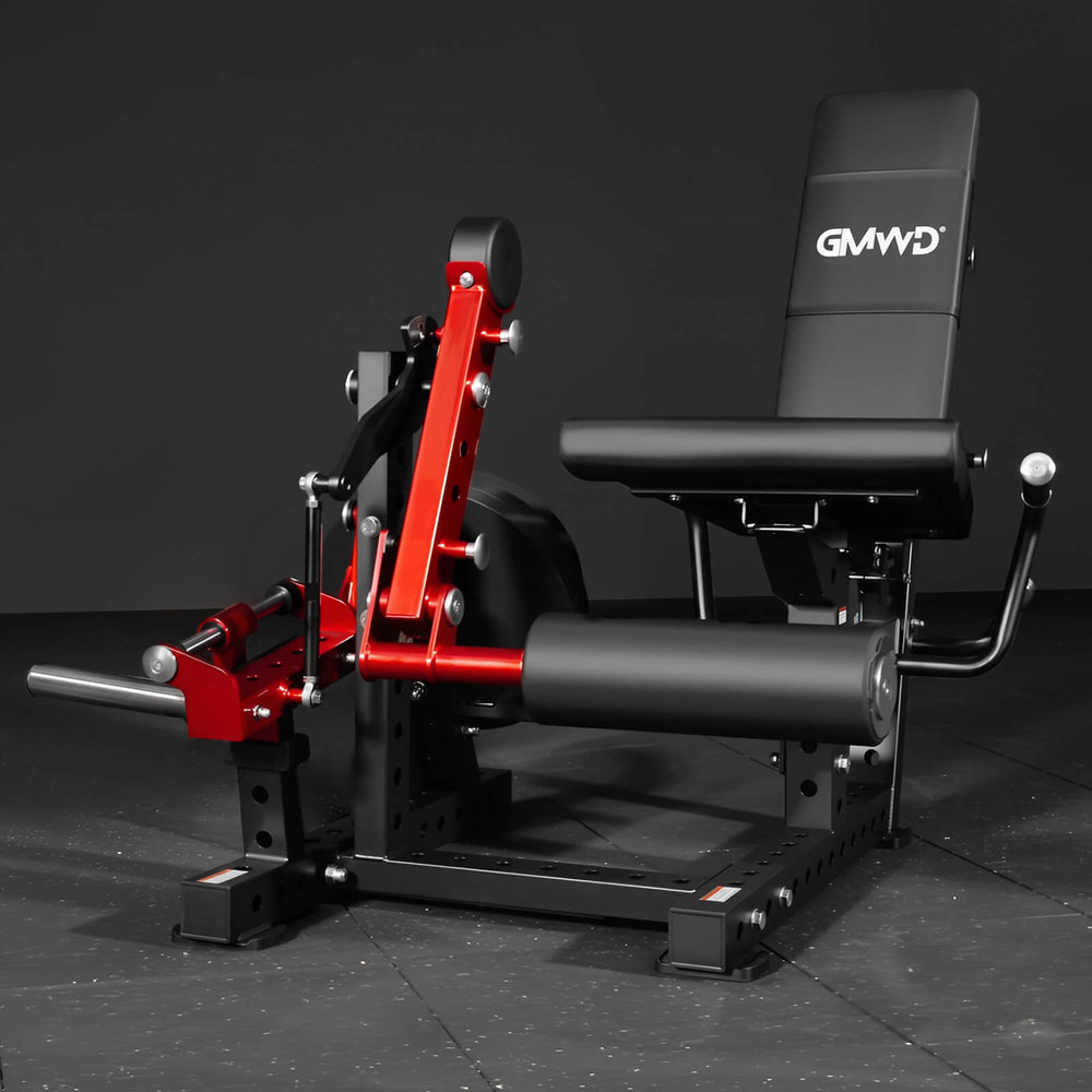 GMWD Commercial Leg Extension Prone Leg Curl Machine Plate Loaded Tall Fit