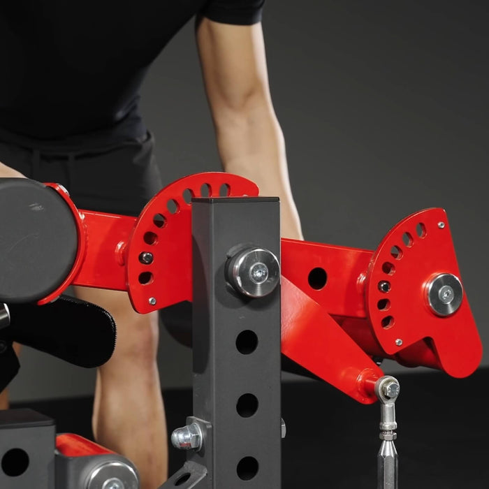 GMWD Commercial Leg Extension Prone Leg Curl Machine Plate Loaded Tall Fit