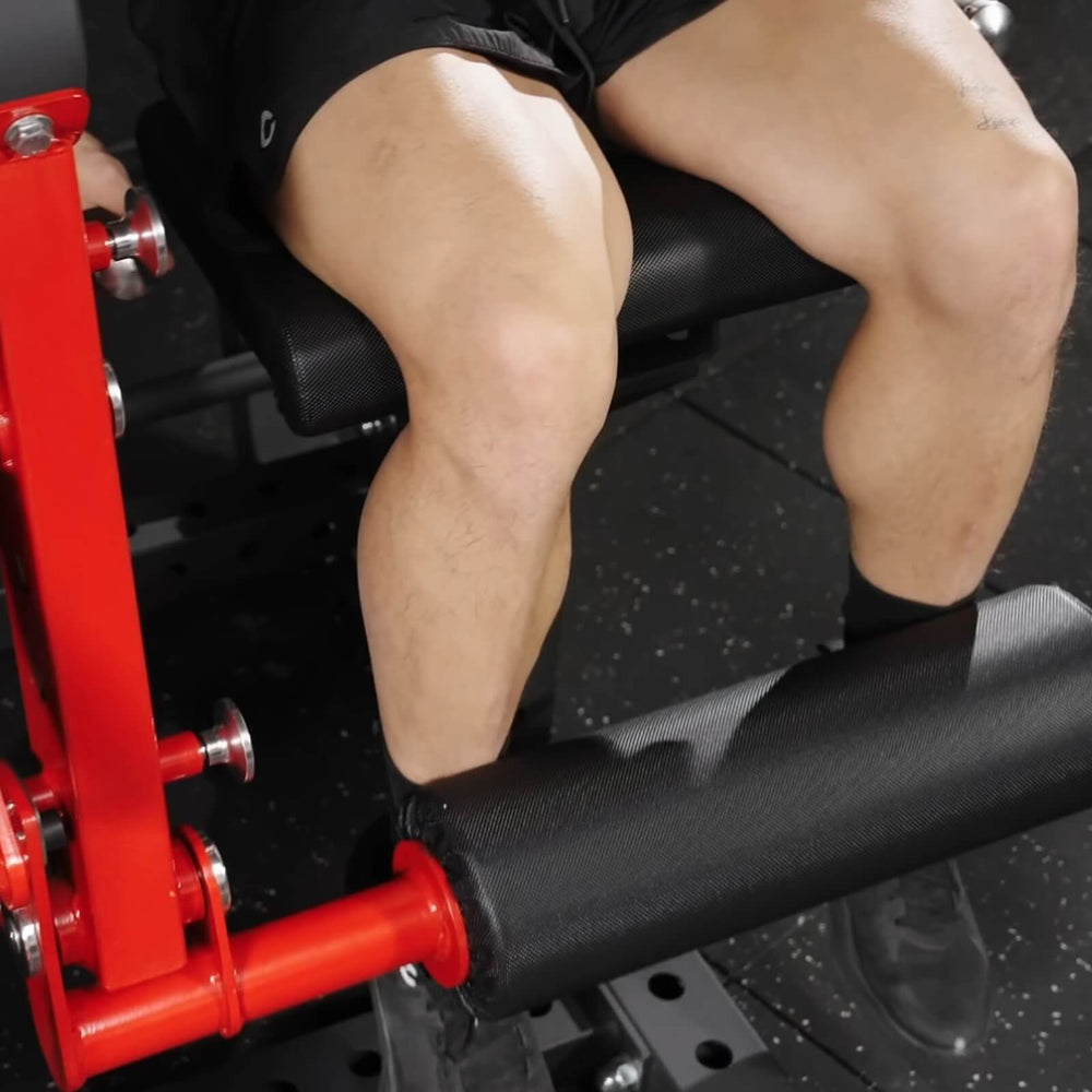 GMWD Commercial Leg Extension Prone Leg Curl Machine Plate Loaded Tall Fit