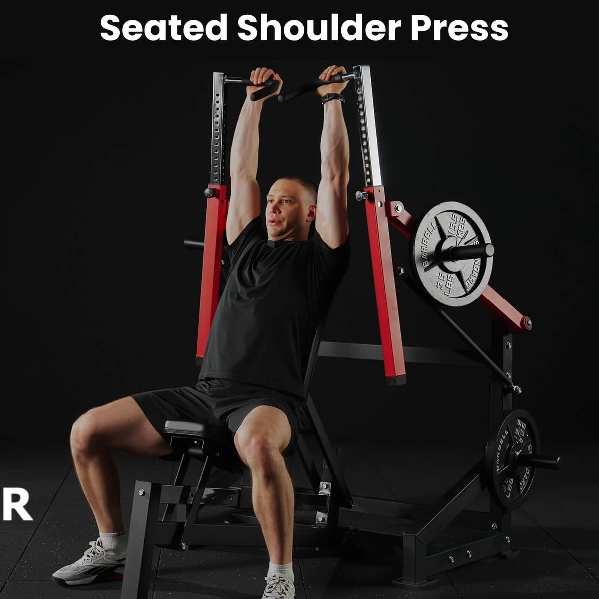 GMWD Leverage Incline Bench Press Flat Chest Press Machine Plate Loaded ...