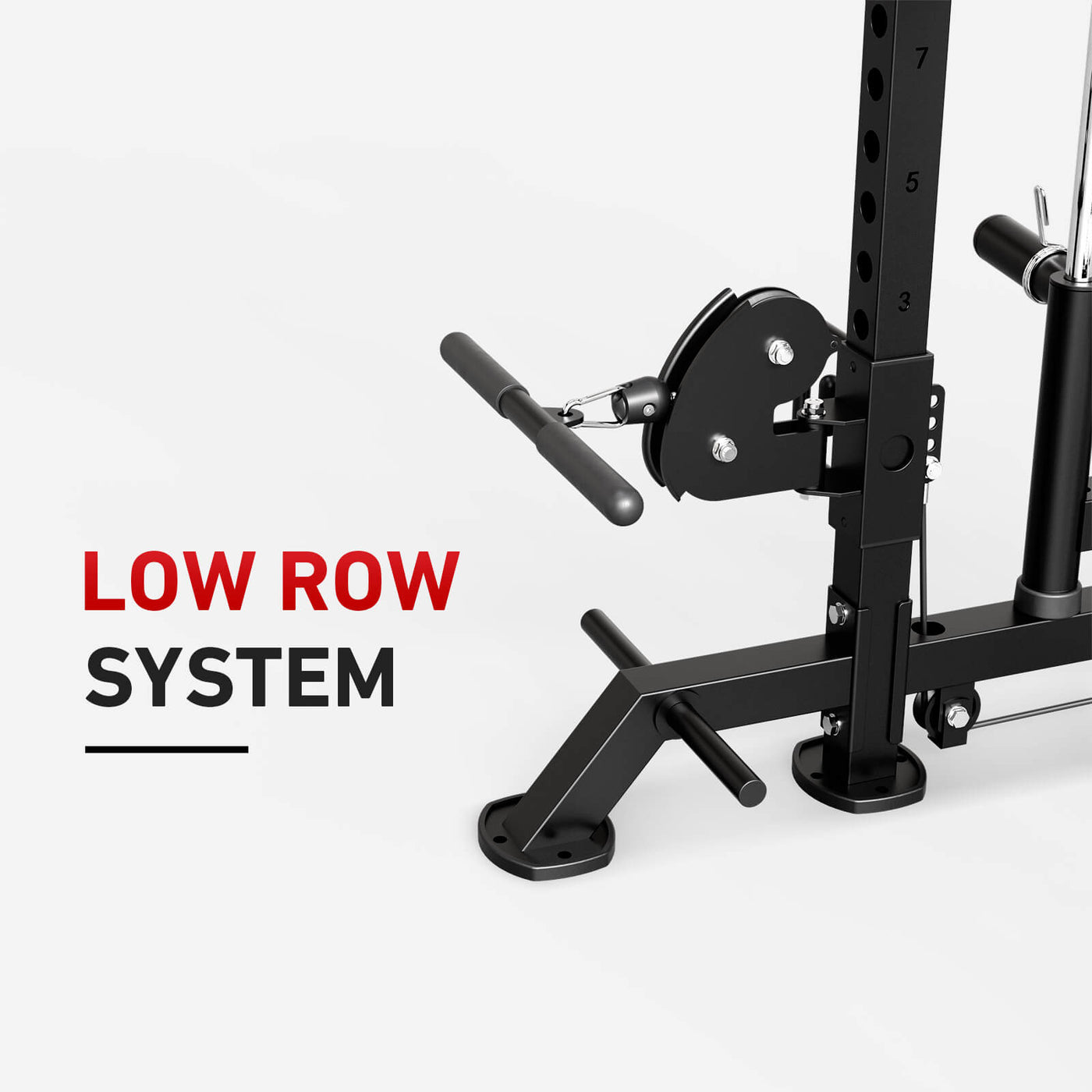 GMWD Half Rack with Functional Trainer Plate Loaded Safety Guarantee