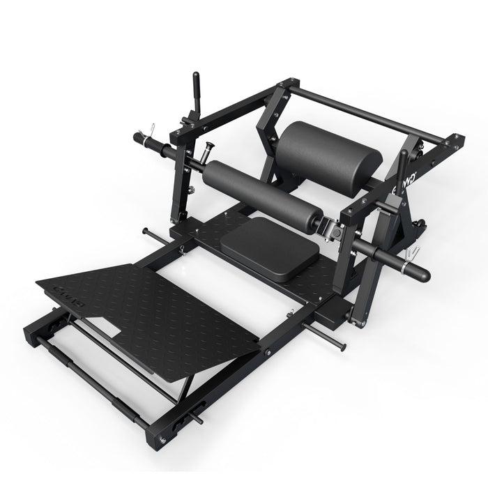 GMWD Hip Thrust Machine 800LB Plate-Loaded Glute Drive Machine For Butt ...