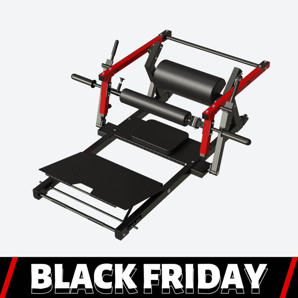 GMWD Hip Thrust Machine 800LB Plate-Loaded Glute Drive Machine For Butt ...