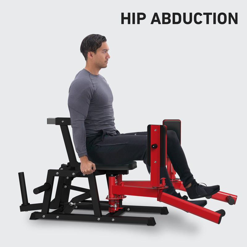 GMWD Hip Abductor Machine Plate-loaded Inner Outer Thigh Machines