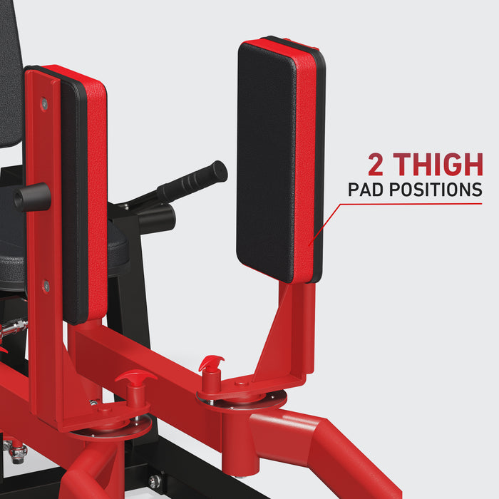GMWD Hip Abductor Machine Plate-loaded Inner Outer Thigh Machines