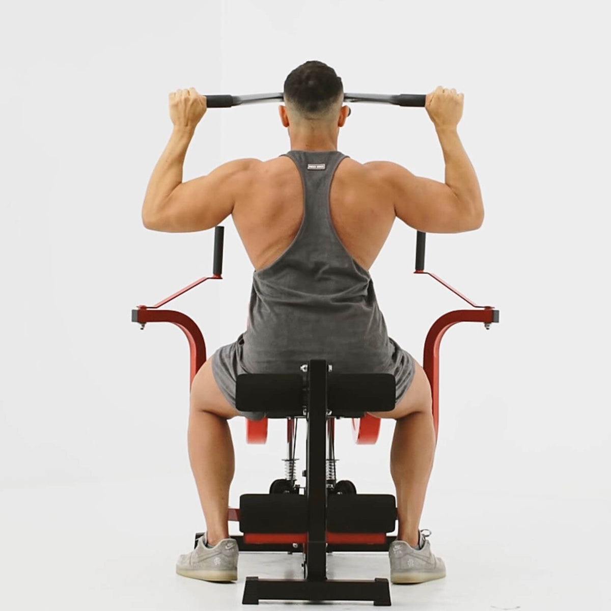 Home Gym Station Chest Fly Shoulder Press PEC Fly LAT Pulldown - GMWD