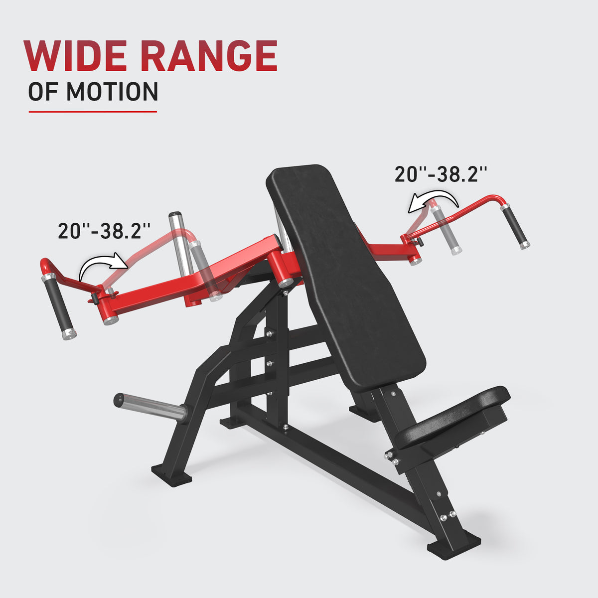 Incline Pec Fly / Leverage Chest Fly Machine, 1000LB - GMWD