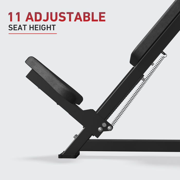 GMWD Incline Pec Fly Machine, Leverage Chest Fly Machine 1000LB Plate ...