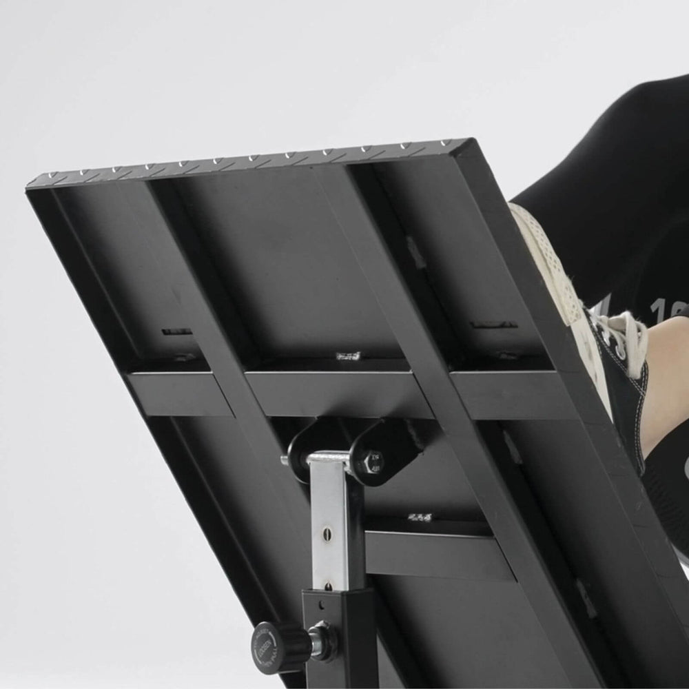 GMWD Leg Sled Hack Squat Machine, Compact Leg Press Equipment