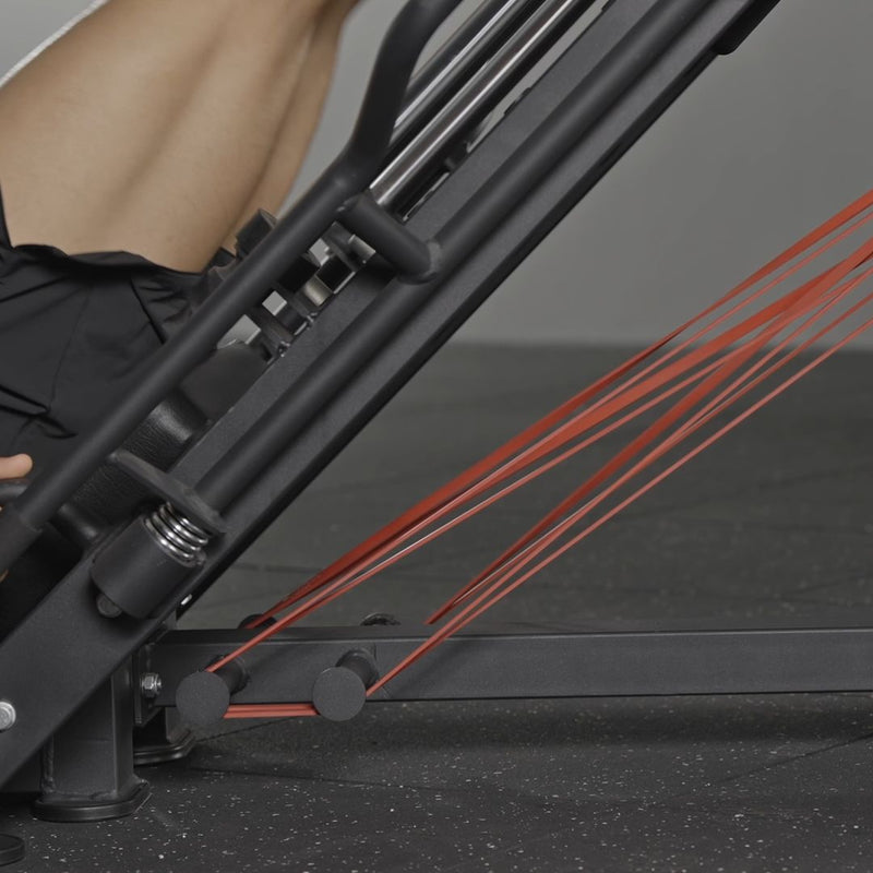 GMWD PRO Leg Press Hack Squat Machine, Commercial Compact Leg Machine