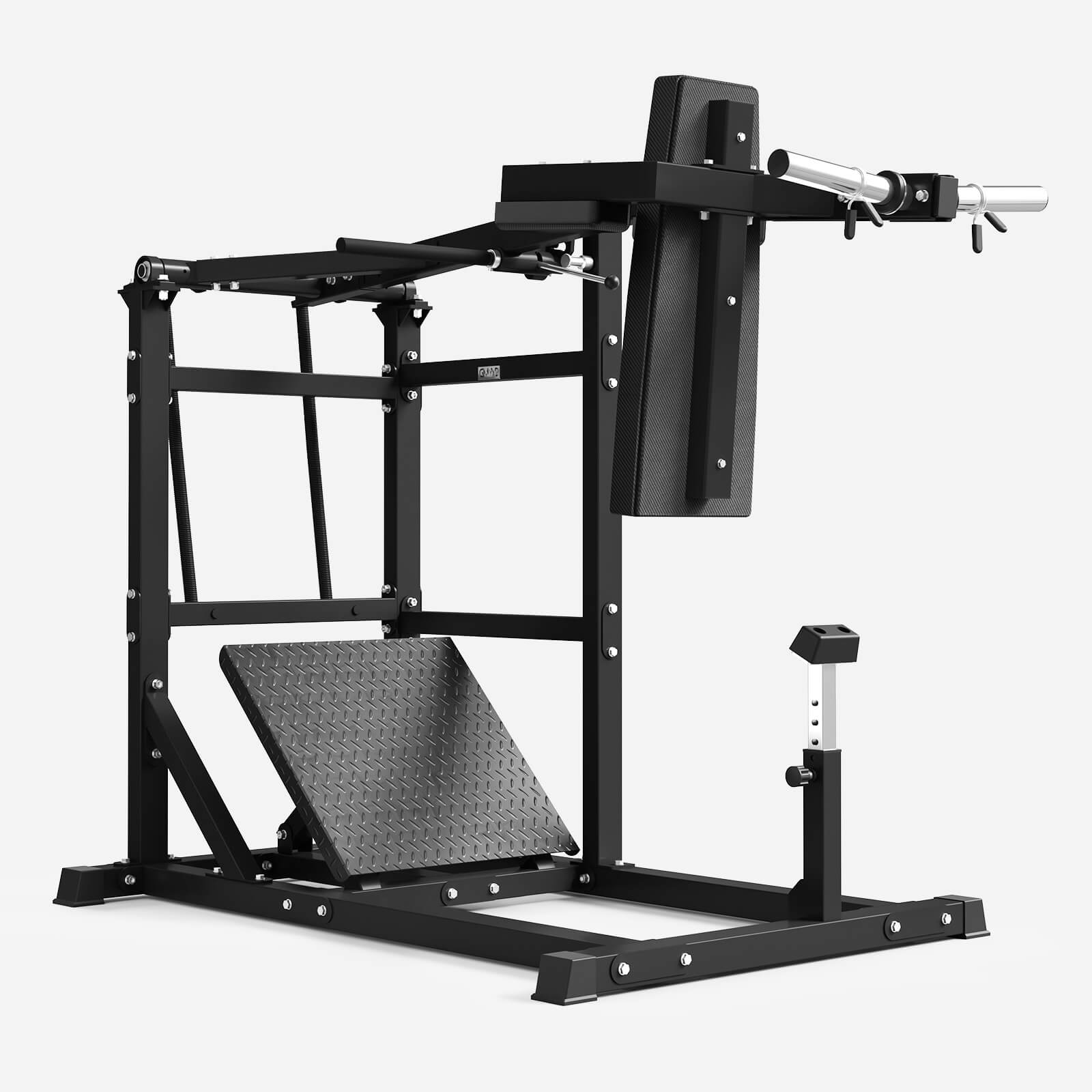 GMWD Pendulum Squat Machine Knee Friendly Leg Killer Compact Home Gym
