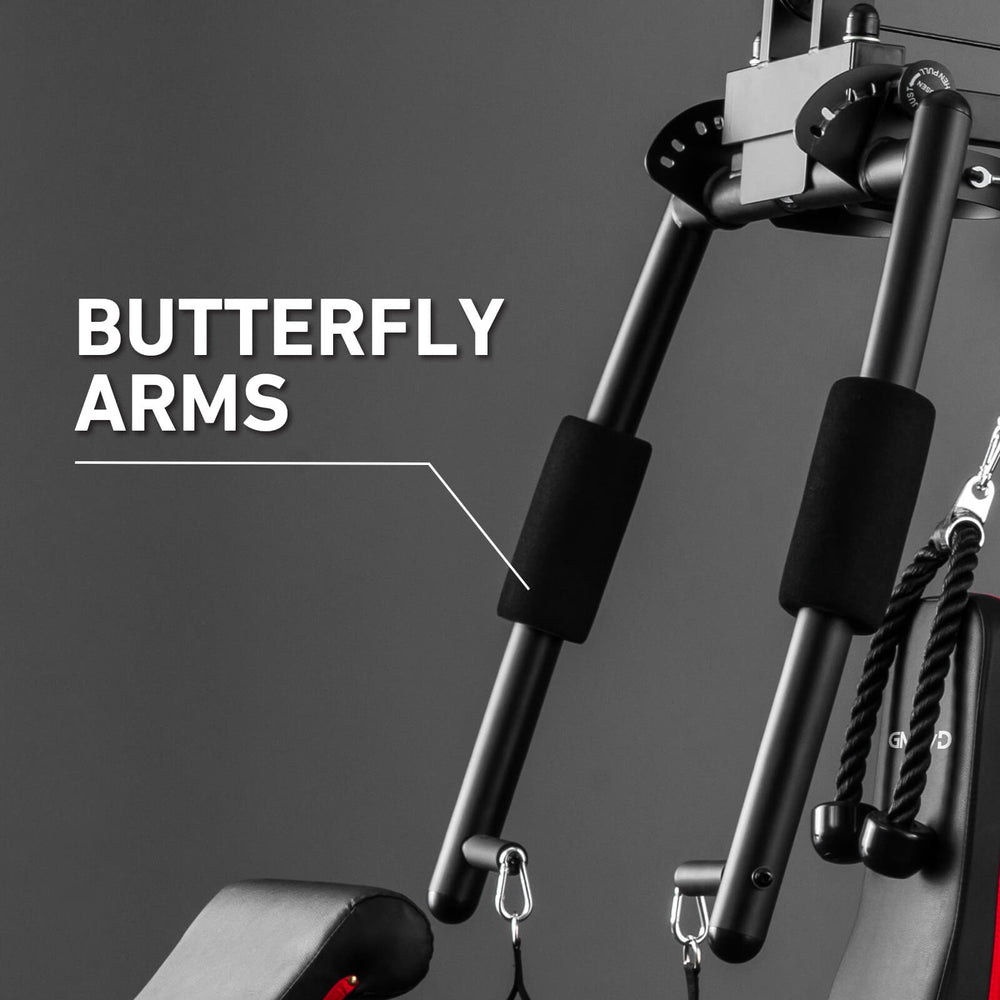 GMWD Multi Gym Station with Weight Stack, Multi-Stack Gym Systems