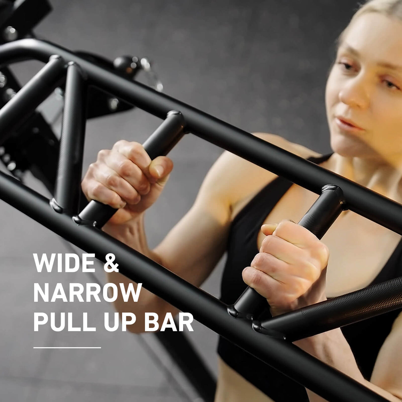 GMWD Power Rack Functional Trainer Dual Pulley System Plate Loaded