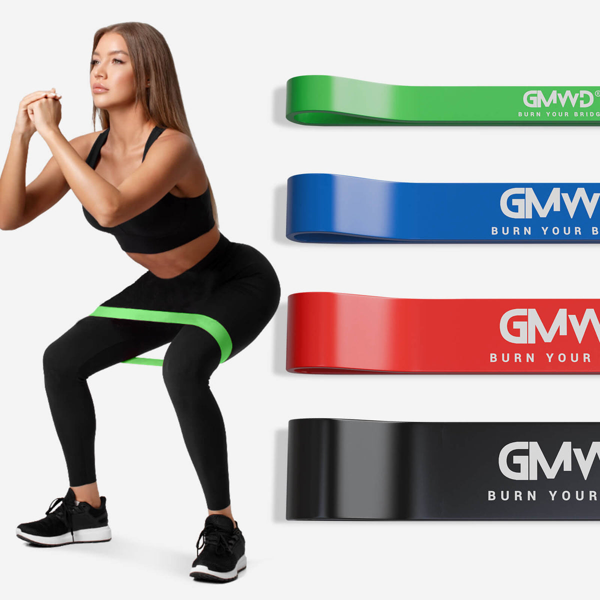Resistance Bands for Beginner, Durable Portable Versatile - GMWD