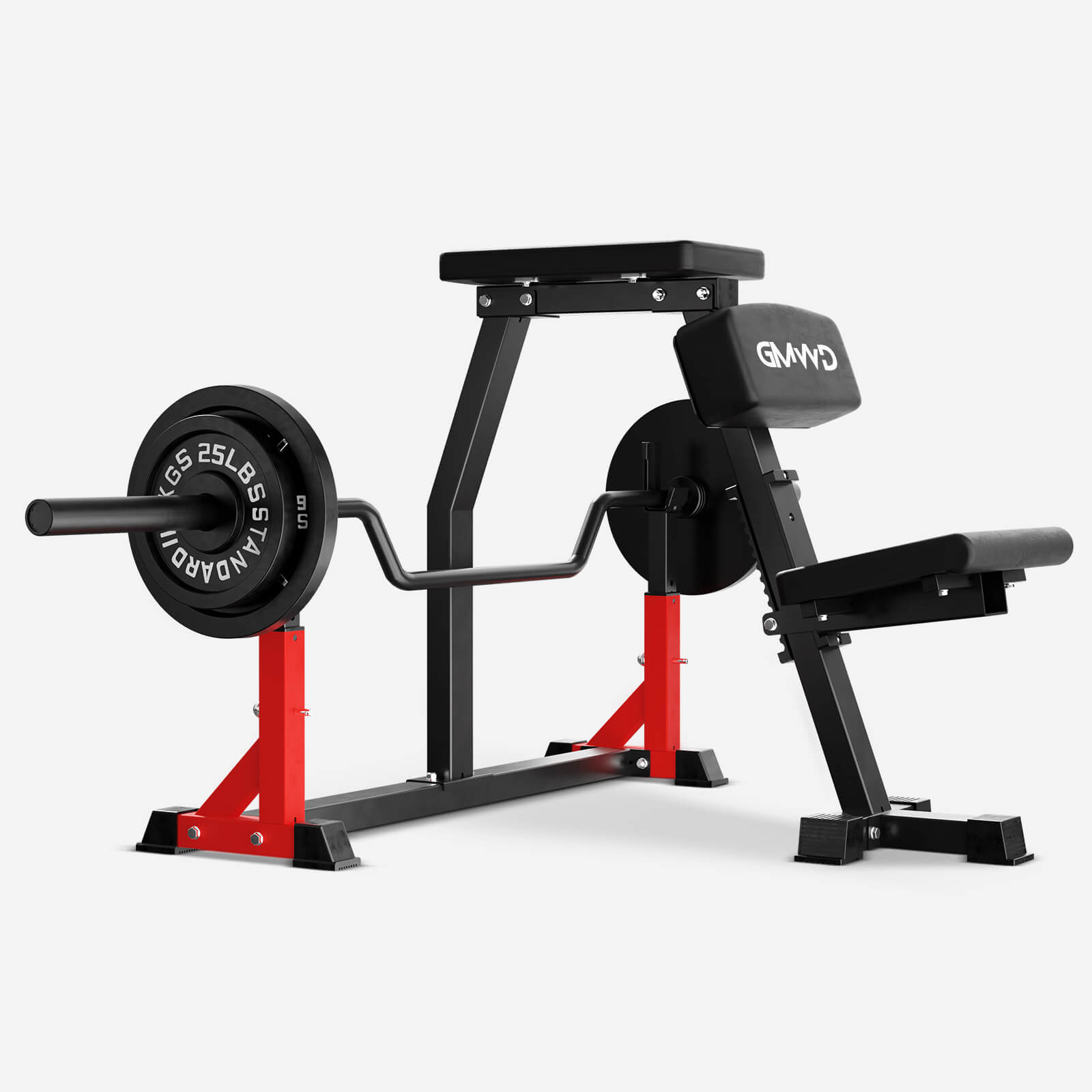 GMWD Seal Row Bench, Multi-functional Back Extension Machine
