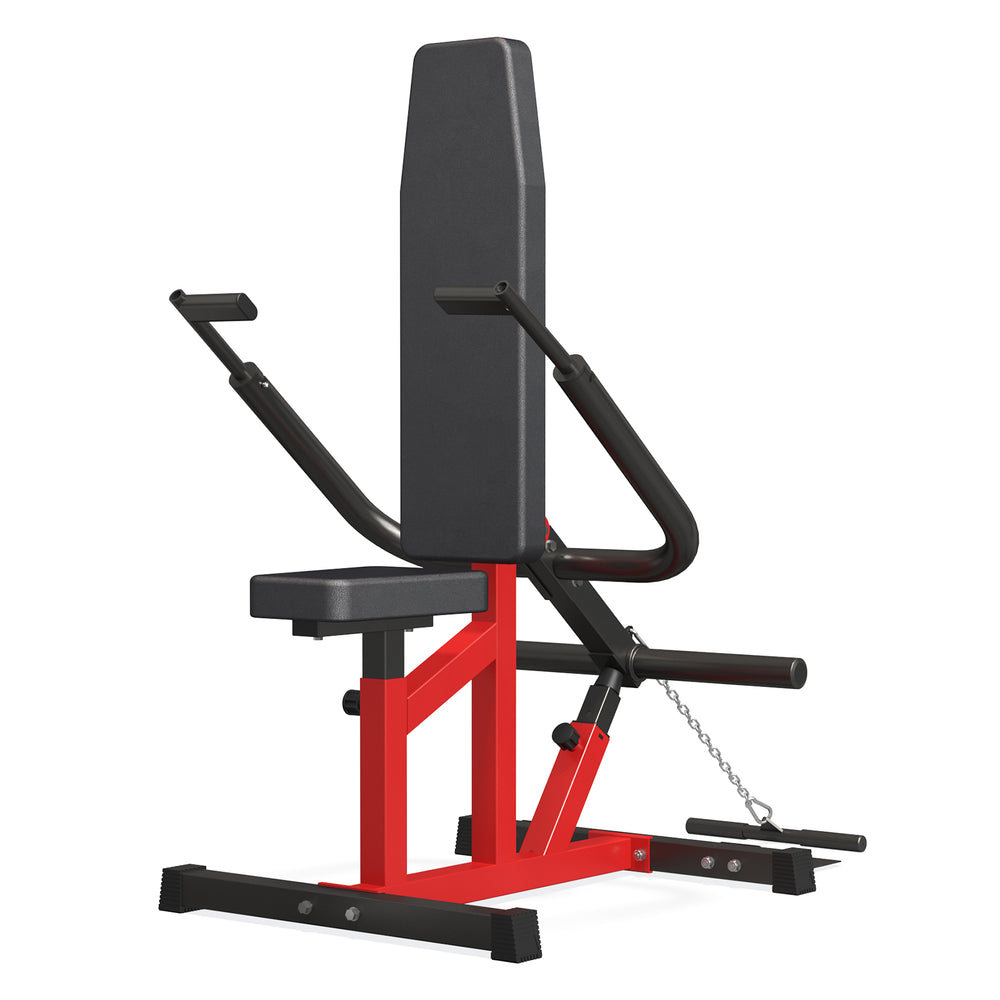 GMWD Adjustable Seated Dip Machine, Plate Loaded Tricep Pushdown Machine