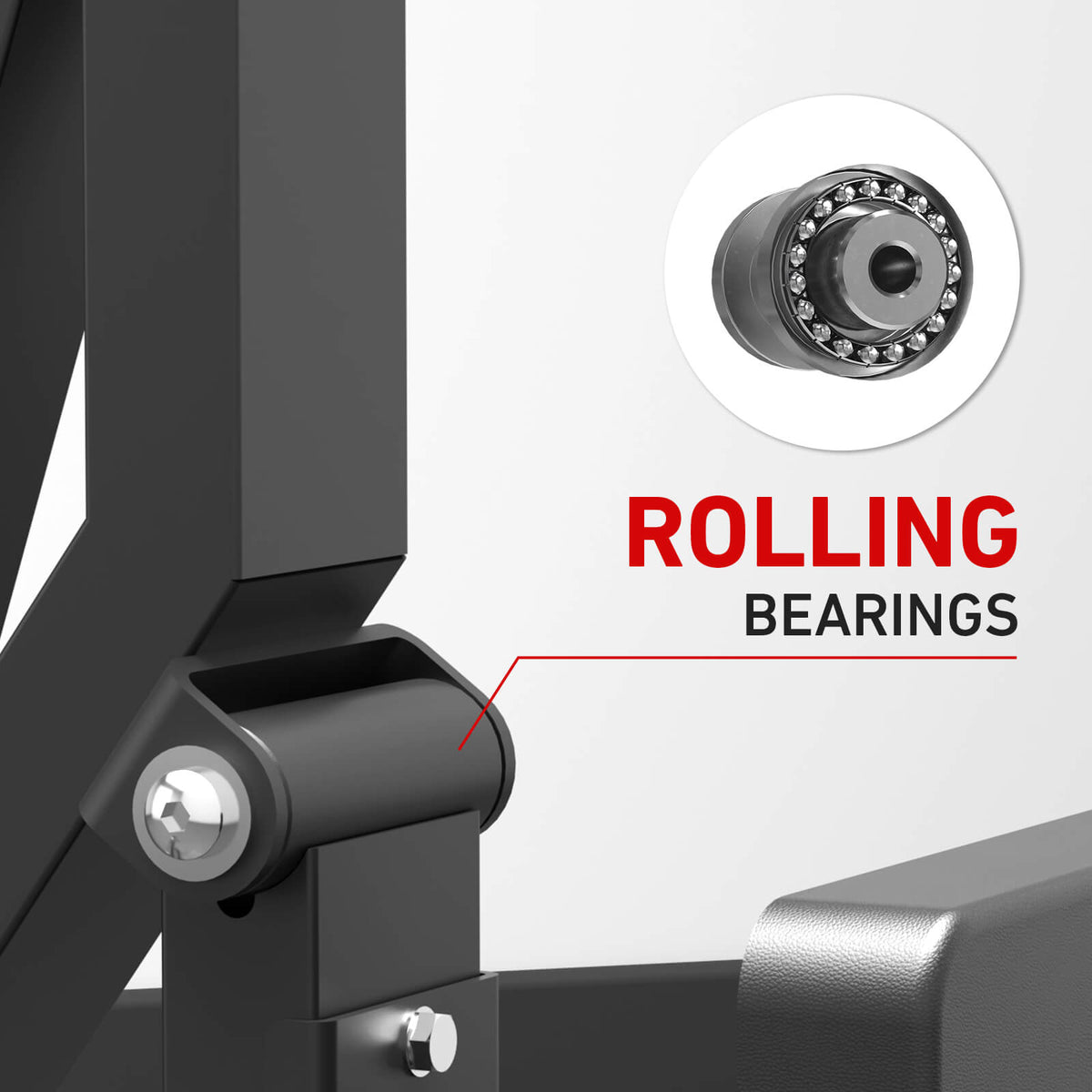 GMWD Space-saving Seated Row Machine Plate Loaded Back Chest Upper Body ...