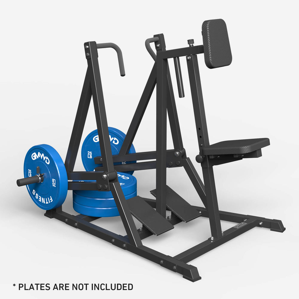 GMWD Iso-lateral Leverage Seated Row Machine Plate Loaded Multi Grips