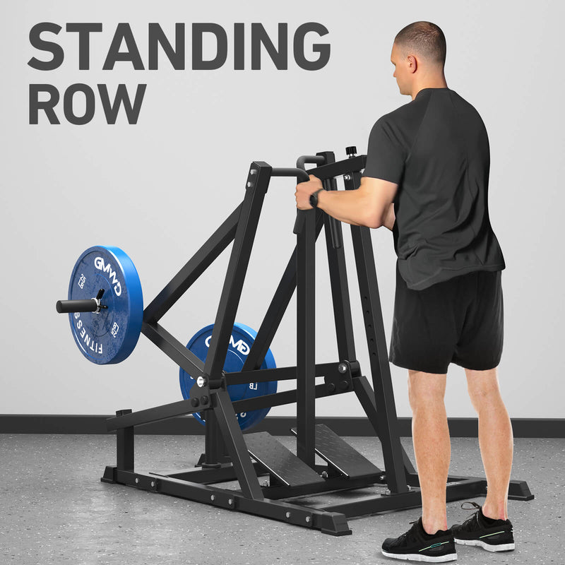 GMWD Iso-lateral Leverage Seated Row Machine Plate Loaded Multi Grips