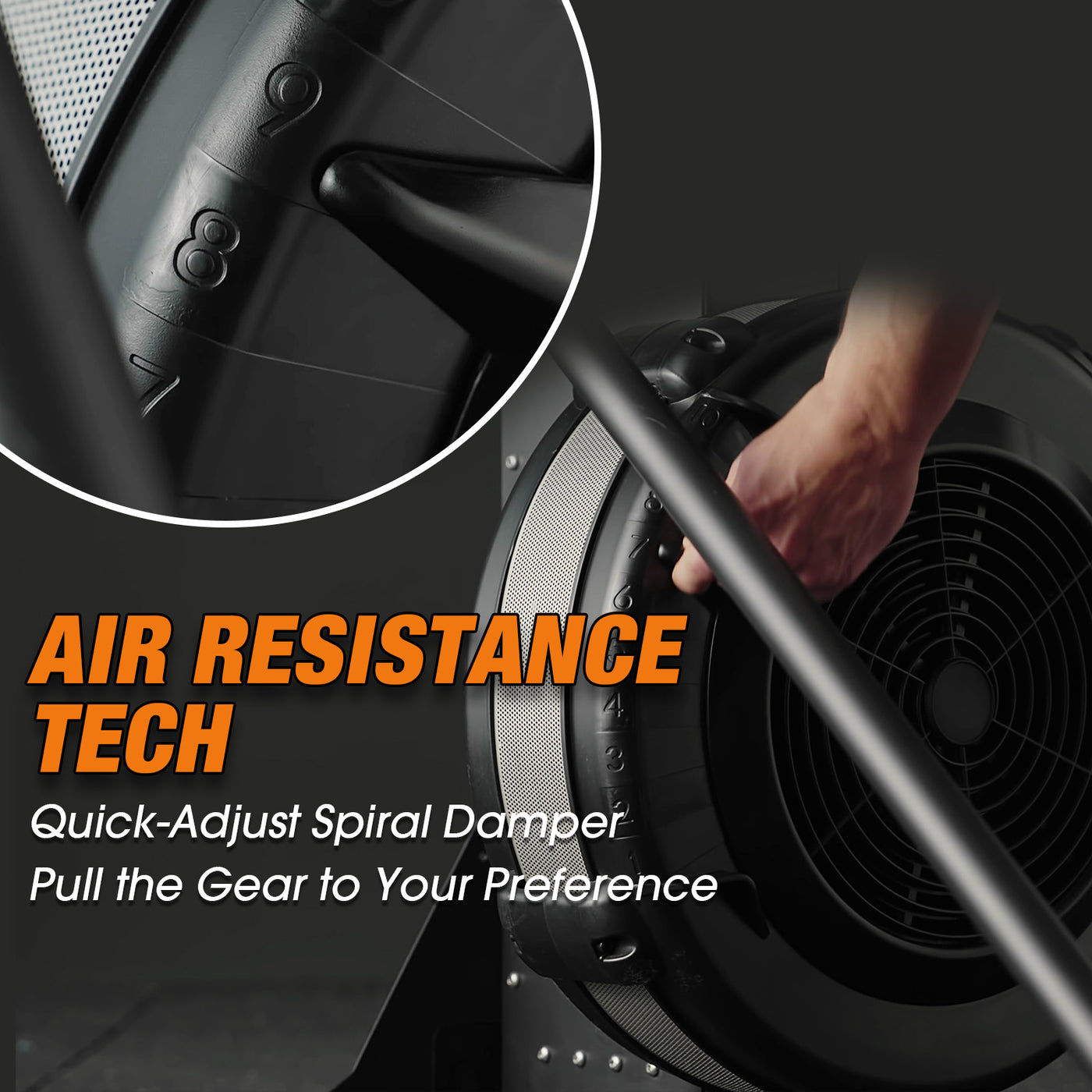 GMWD SkiErg, Air Ski Trainer 10 Levels with Performance Monitor, Indoor ...