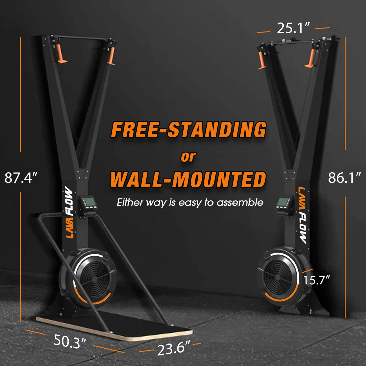 GMWD SkiErg, Air Ski Trainer 10 Levels with Performance Monitor, Indoor ...