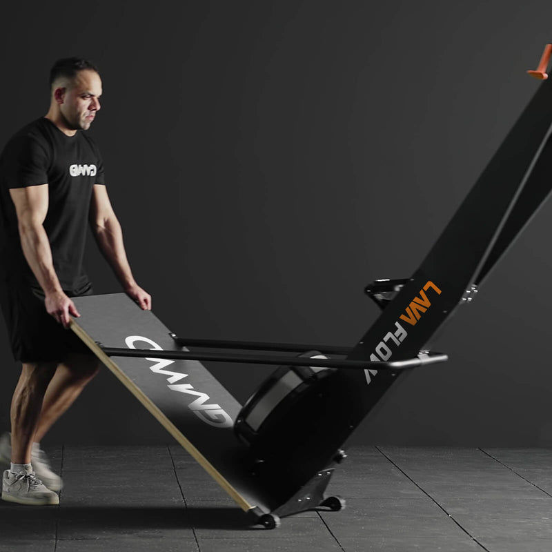Air Ski Trainer, 10 Levels Resistance with Performance Monitor - GMWD