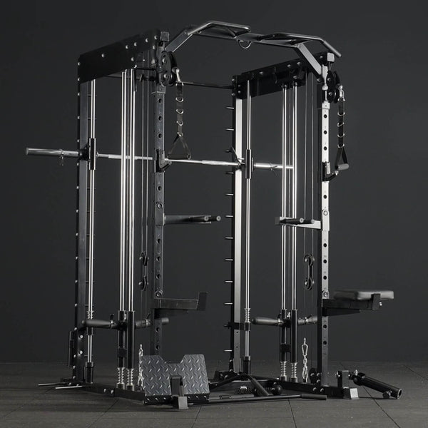 GMWD Dual Action Smith Machine with Functional Trainer with Cables