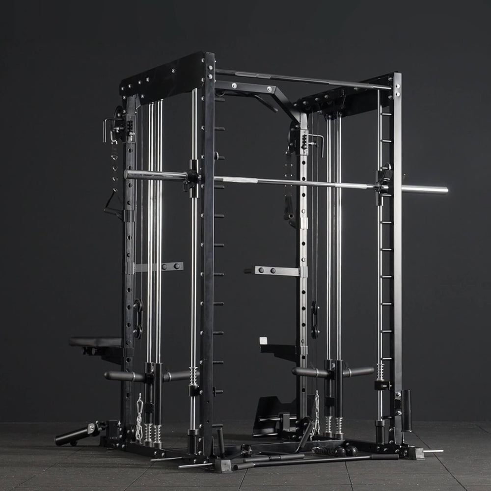 GMWD Dual Action Smith Machine with Functional Trainer with Cables