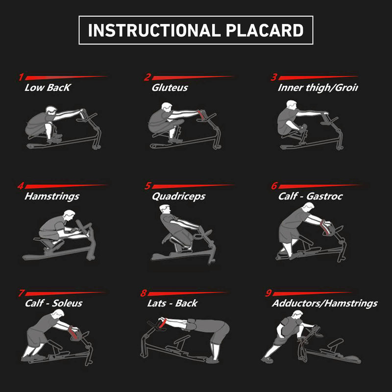 GMWD Stretching Machine Leg Back Body Hip Stretching Split Stretcher