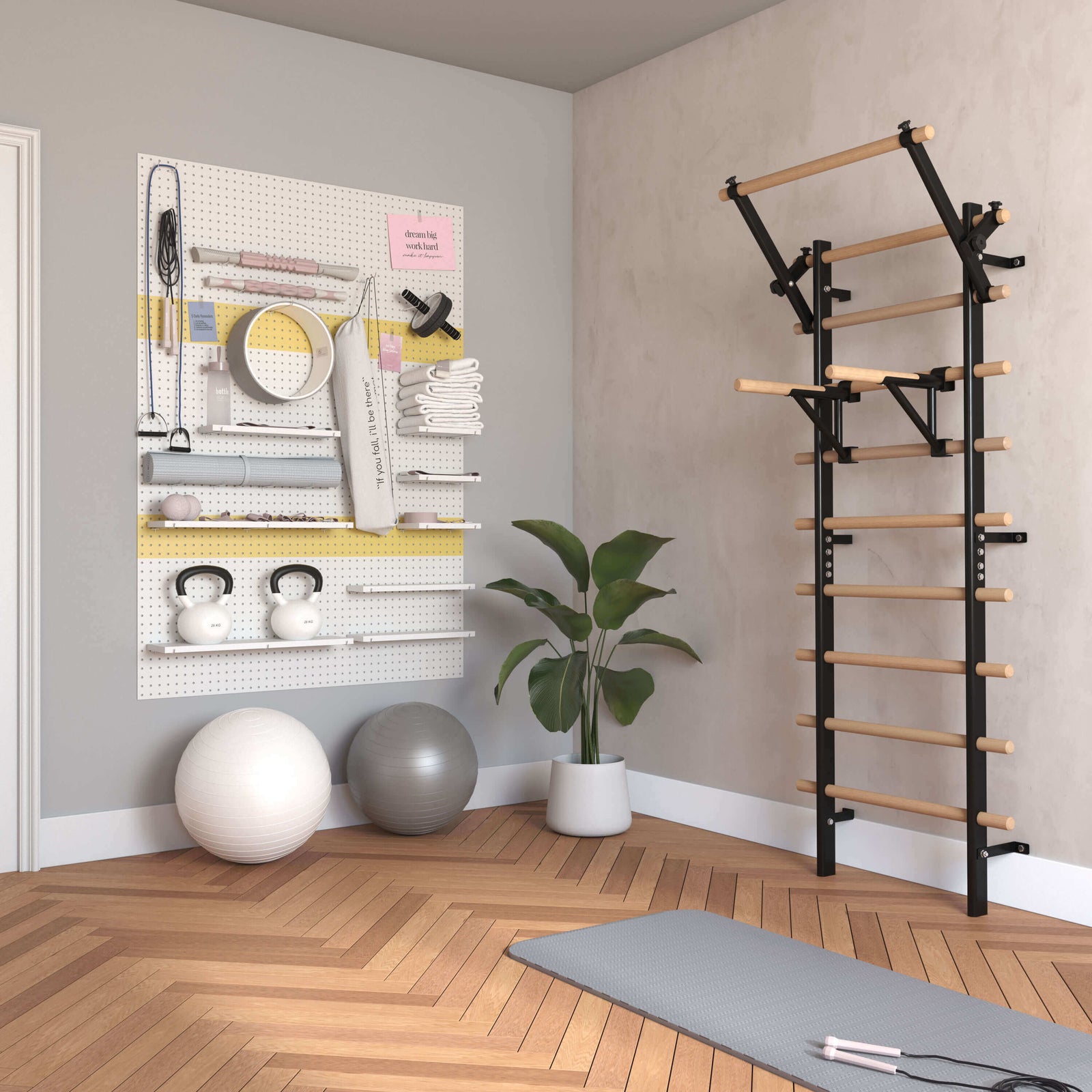 Swedish Wall Ladder Training Tool - GMWD