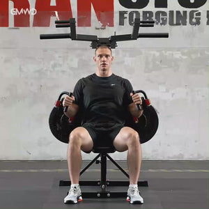 GMWD Lateral Raise and Shoulder Press Machine, 800LB Capacity Deltoid Machine Plate-loaded